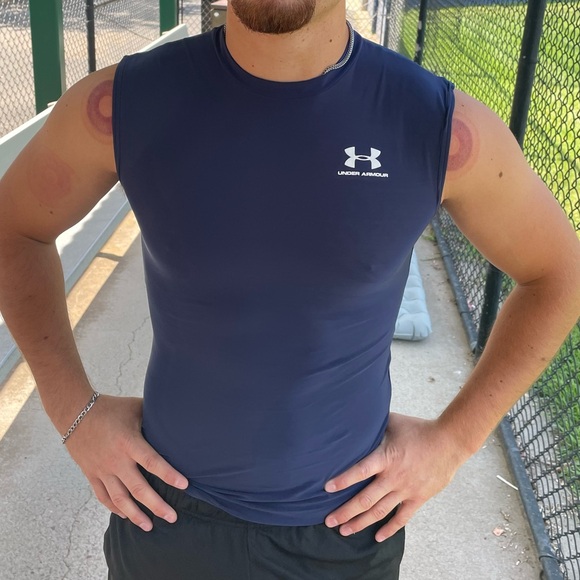 Under Armour | Shirts | Under Armour Men Football Tank Top Shirt ...